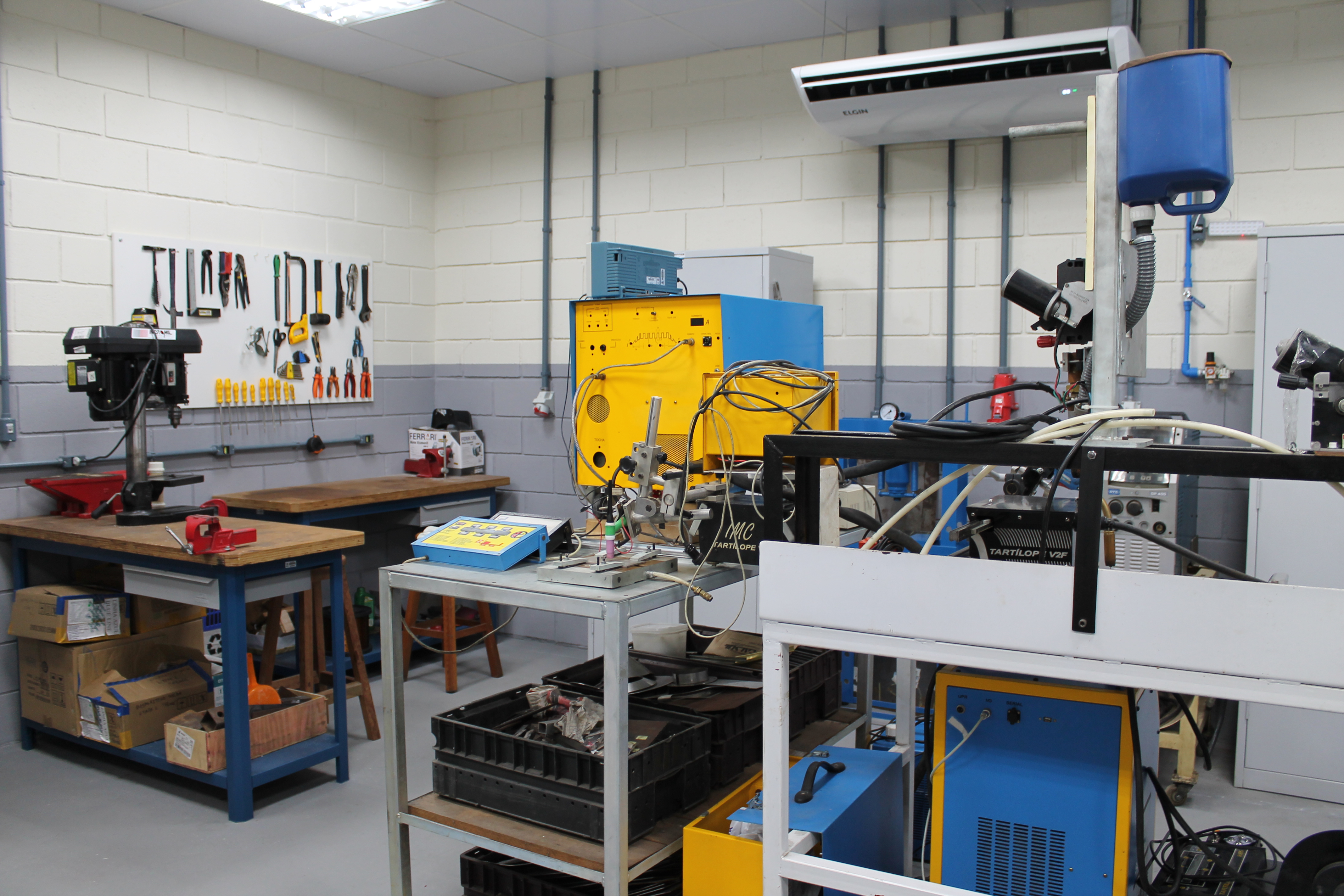 Infraestrutura – Laboratório de Tecnologia da Soldagem